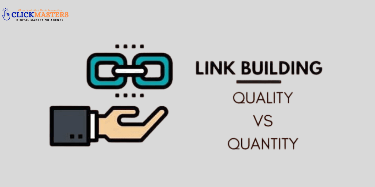 How does link quality vs. link quantity impact off-page SEO?